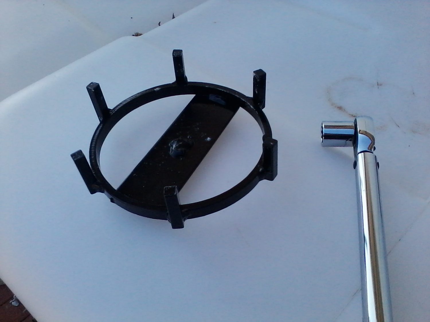 IBC Tote Cap Combo Wrench | Wrench for 6" IBC Plastic Caps